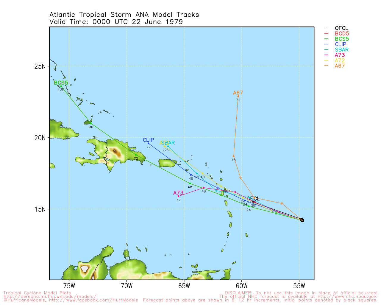 Hurricane Forecast Model Output :: [al021979 Historical Charts]