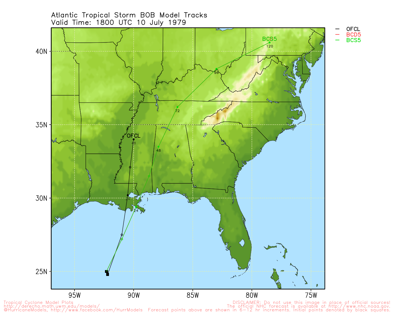 Hurricane Forecast Model Output :: [al041979 Historical Charts]