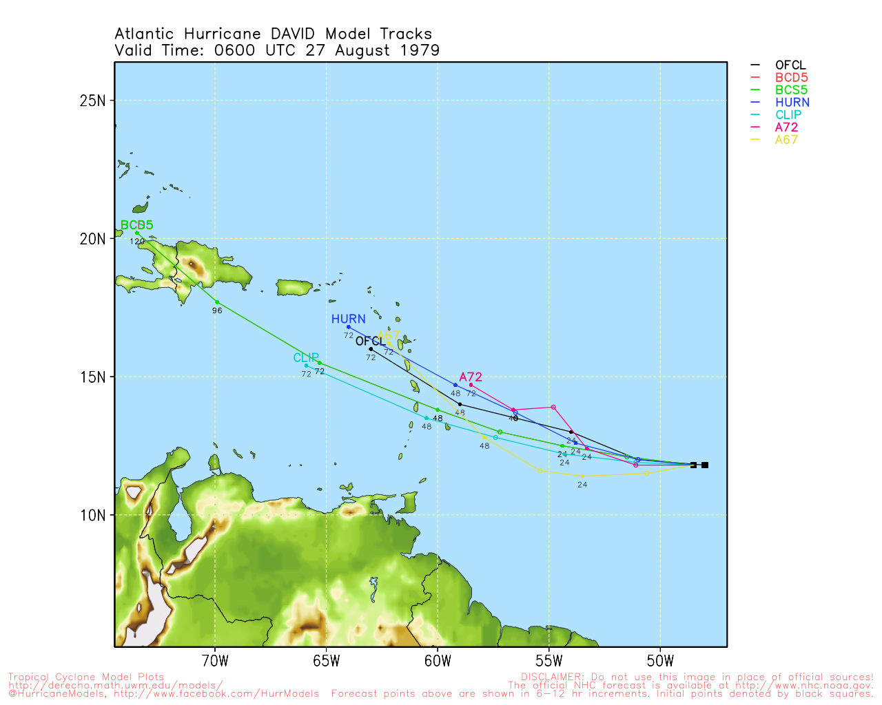 Hurricane Forecast Model Output :: [al091979 Historical Charts]