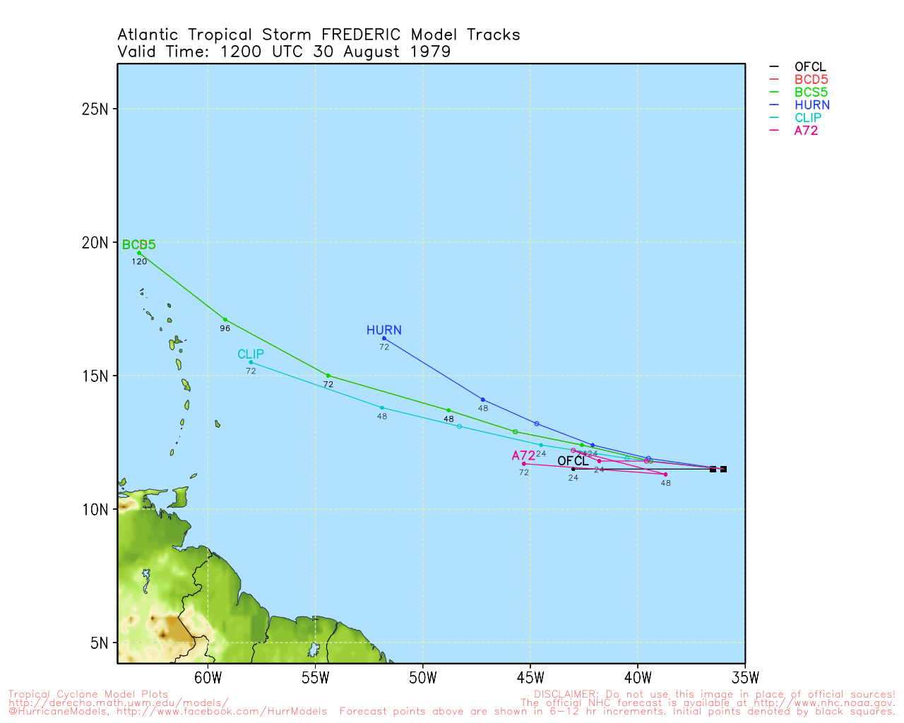 Hurricane Forecast Model Output :: [al111979 Historical Charts]